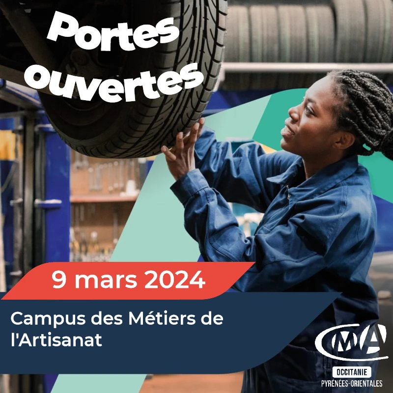 Journée portes ouvertes 2024 - Chambre de Métiers et de l'Artisanat des ...